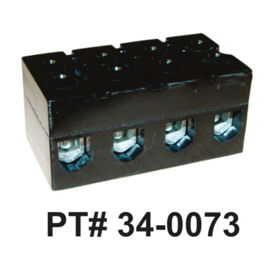 34-0073-K: Terminal Block, Marathon, 4 POS - Pool Store Parts